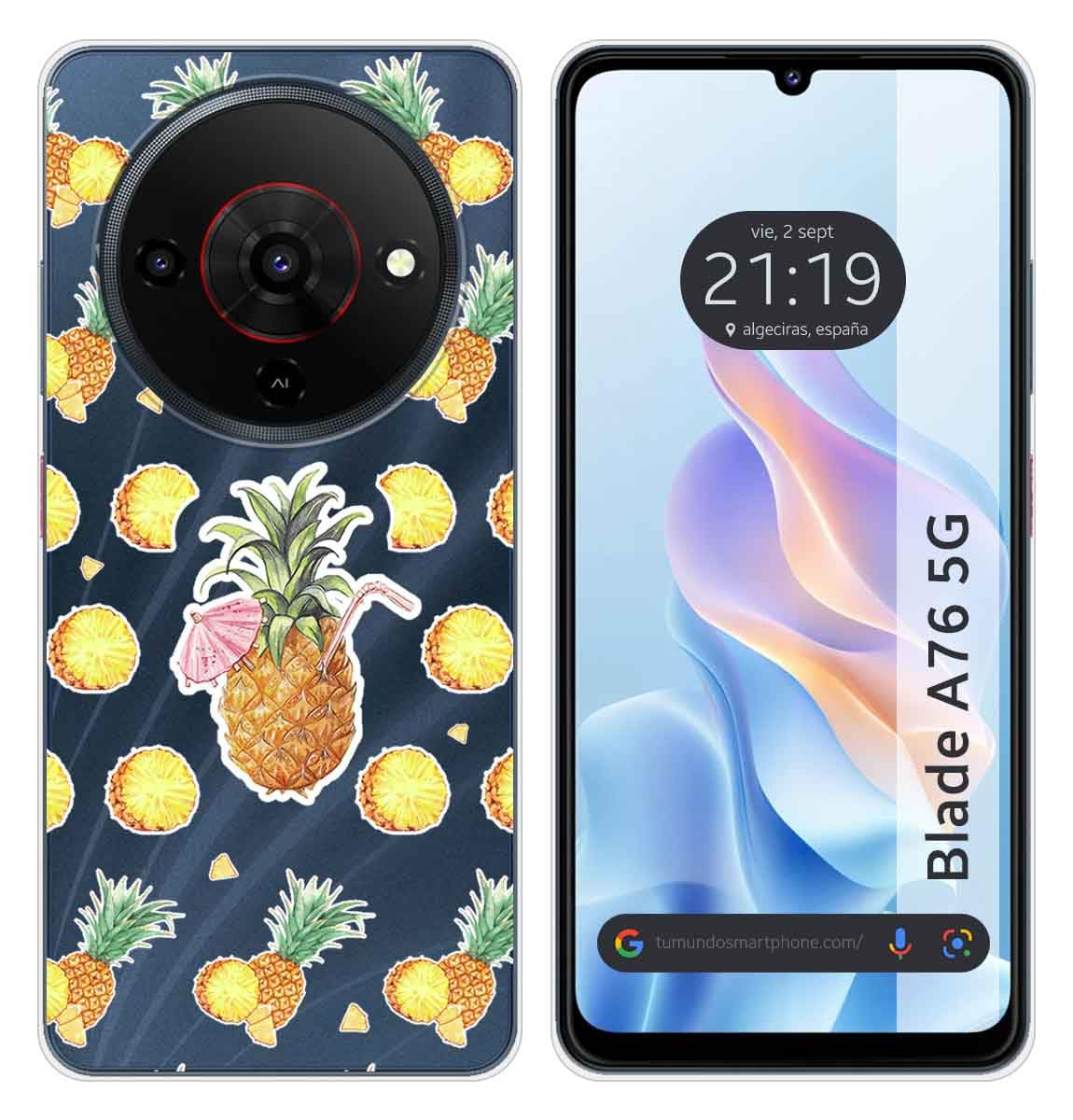 Funda móvil | TUMUNDOSMARTPHONE Blade A76 5G, Compatible con ZTE Blade ...