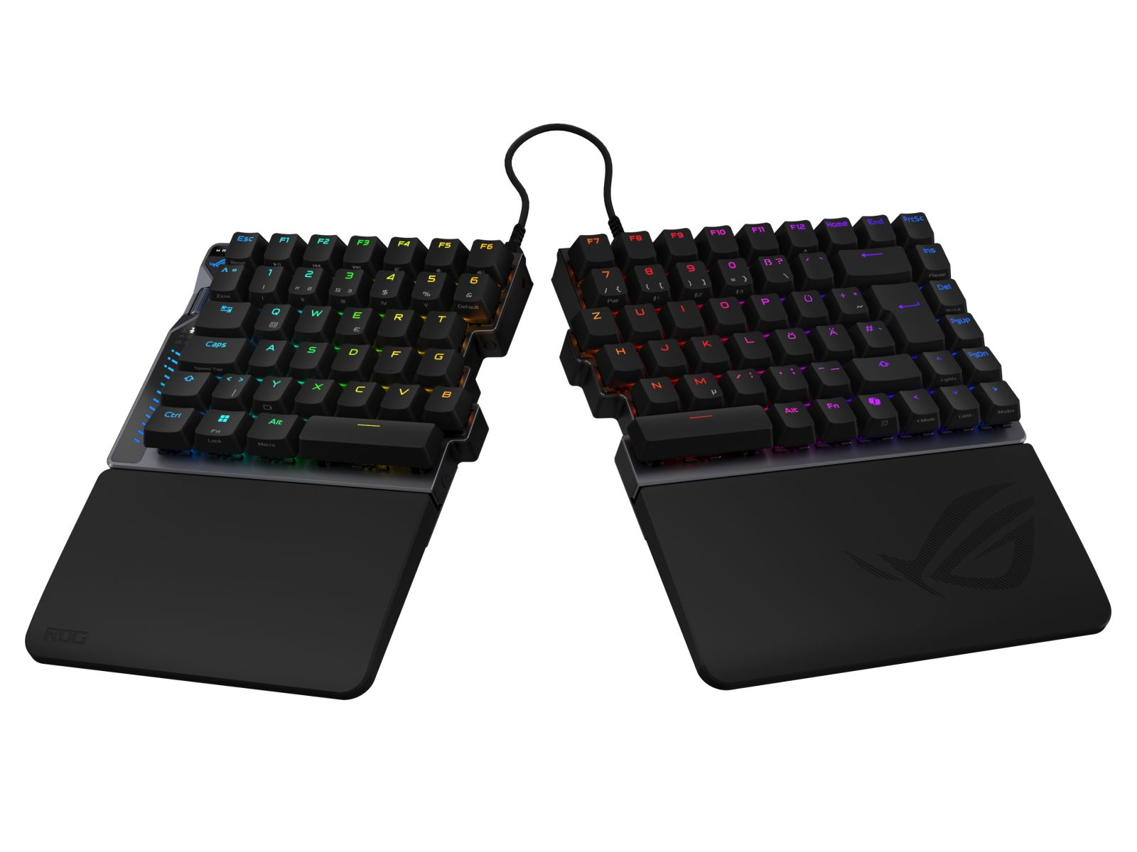ASUS TASTIERA MECCANICA DA GAMING ROG Falcata | Nero, wireless e ...