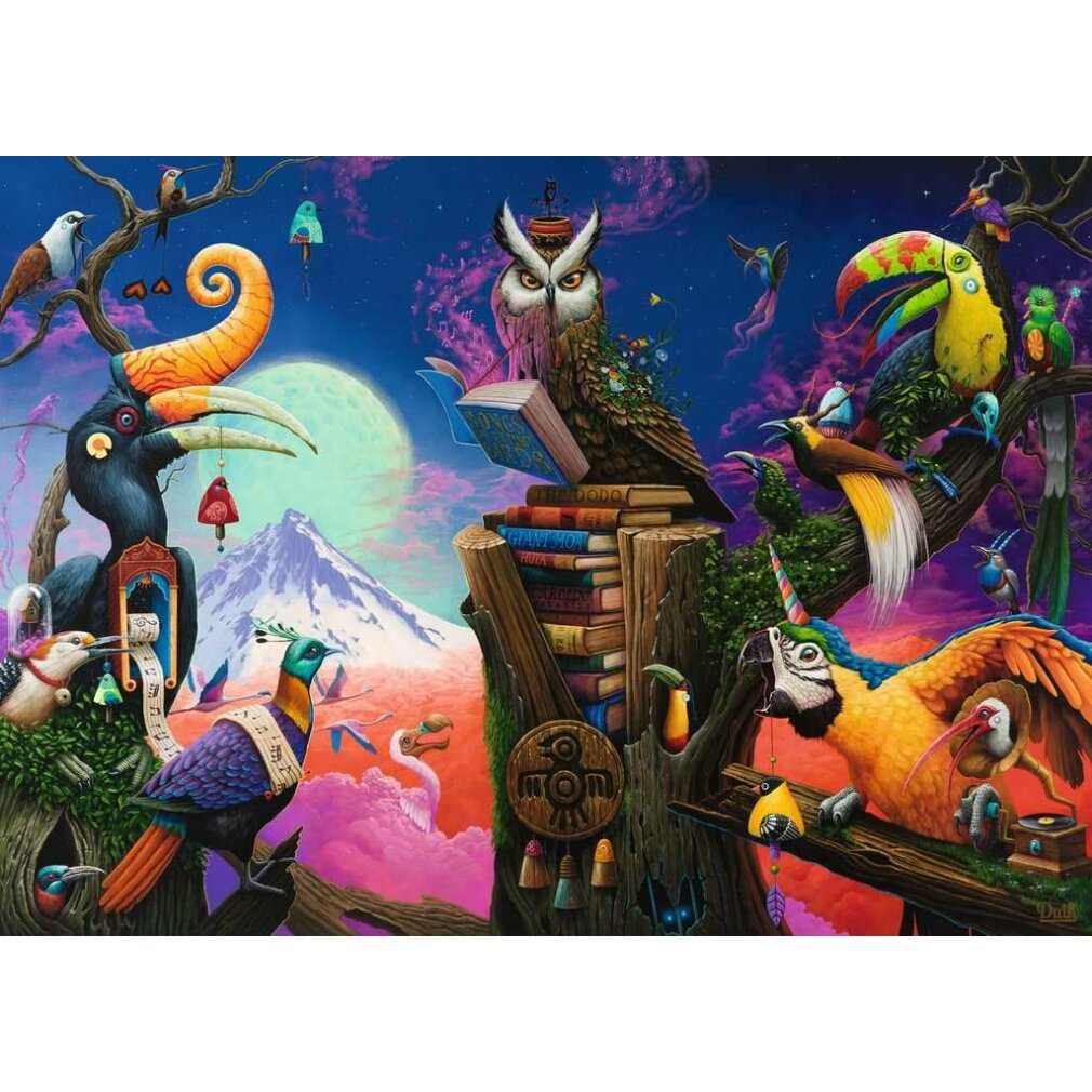 RAVENSBURGER Songs of Extinct Birds Puzzle | SATURN