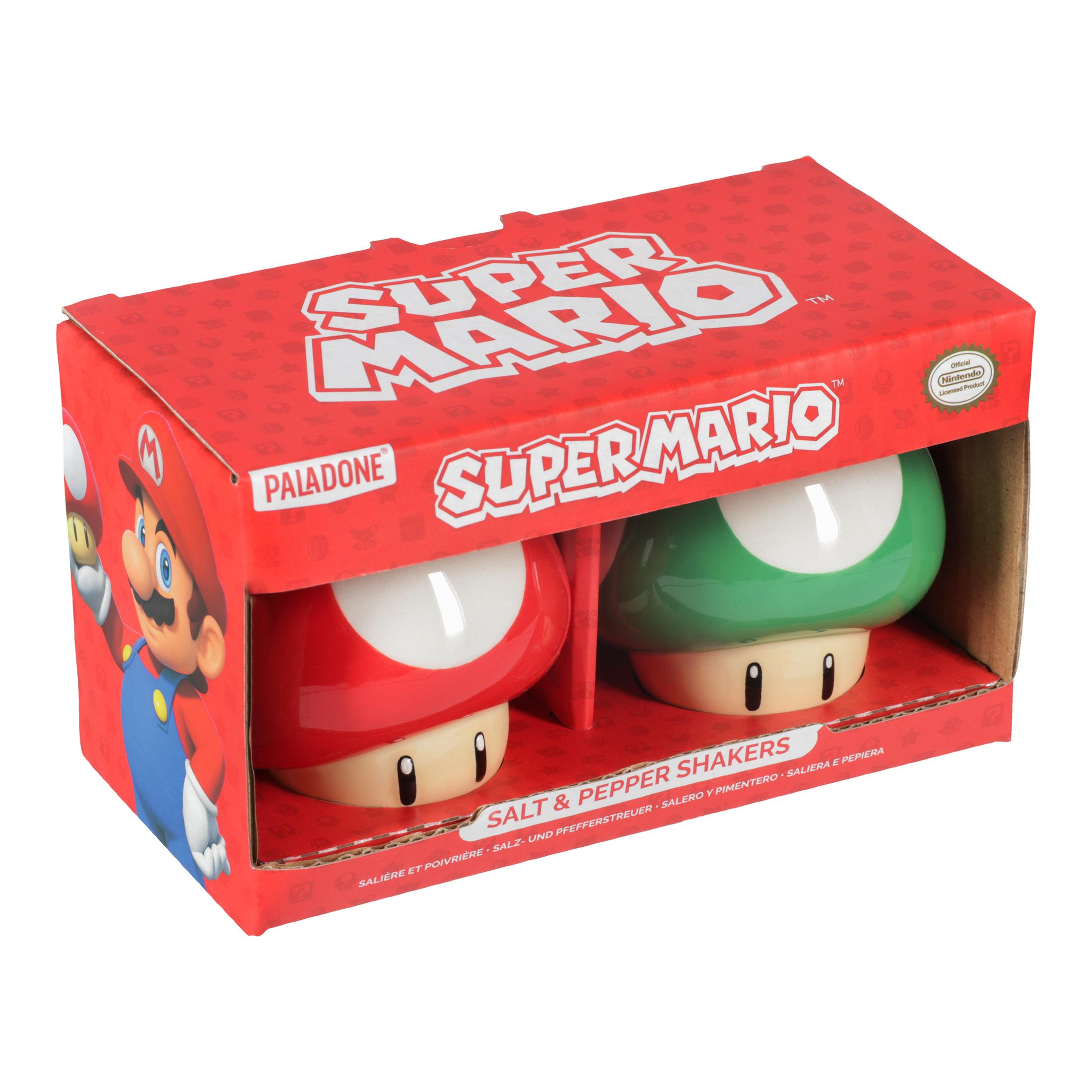 solniczka i pieprzniczka PALADONE Zestaw Super Mario Wielokolorowy ...