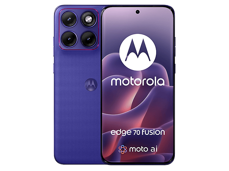 MOTOROLA edge 70 fusion 256 GB Violett Dual SIM | MediaMarkt