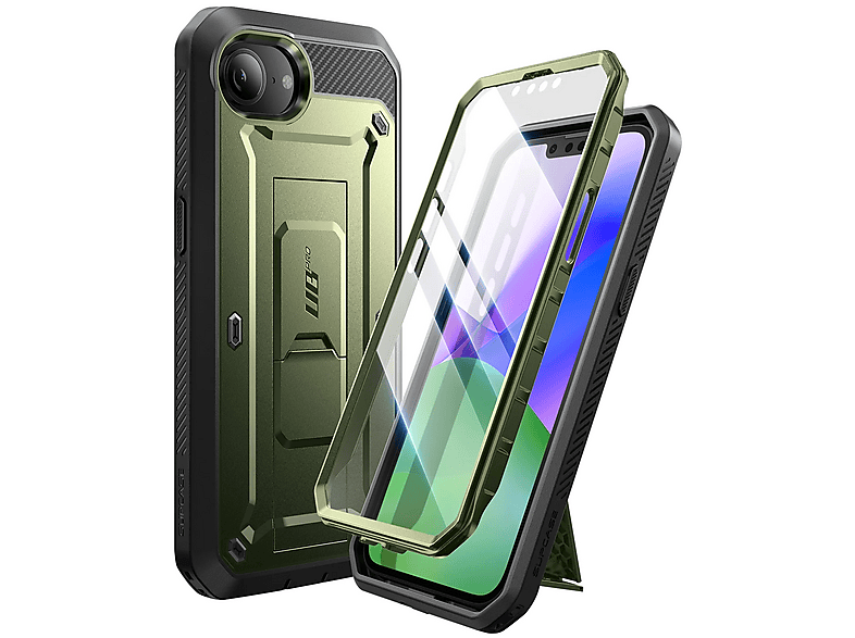 SUPCASE Unicorn Beetle Pro, Bumper, Apple, iPhone 17e, Grün | MediaMarkt