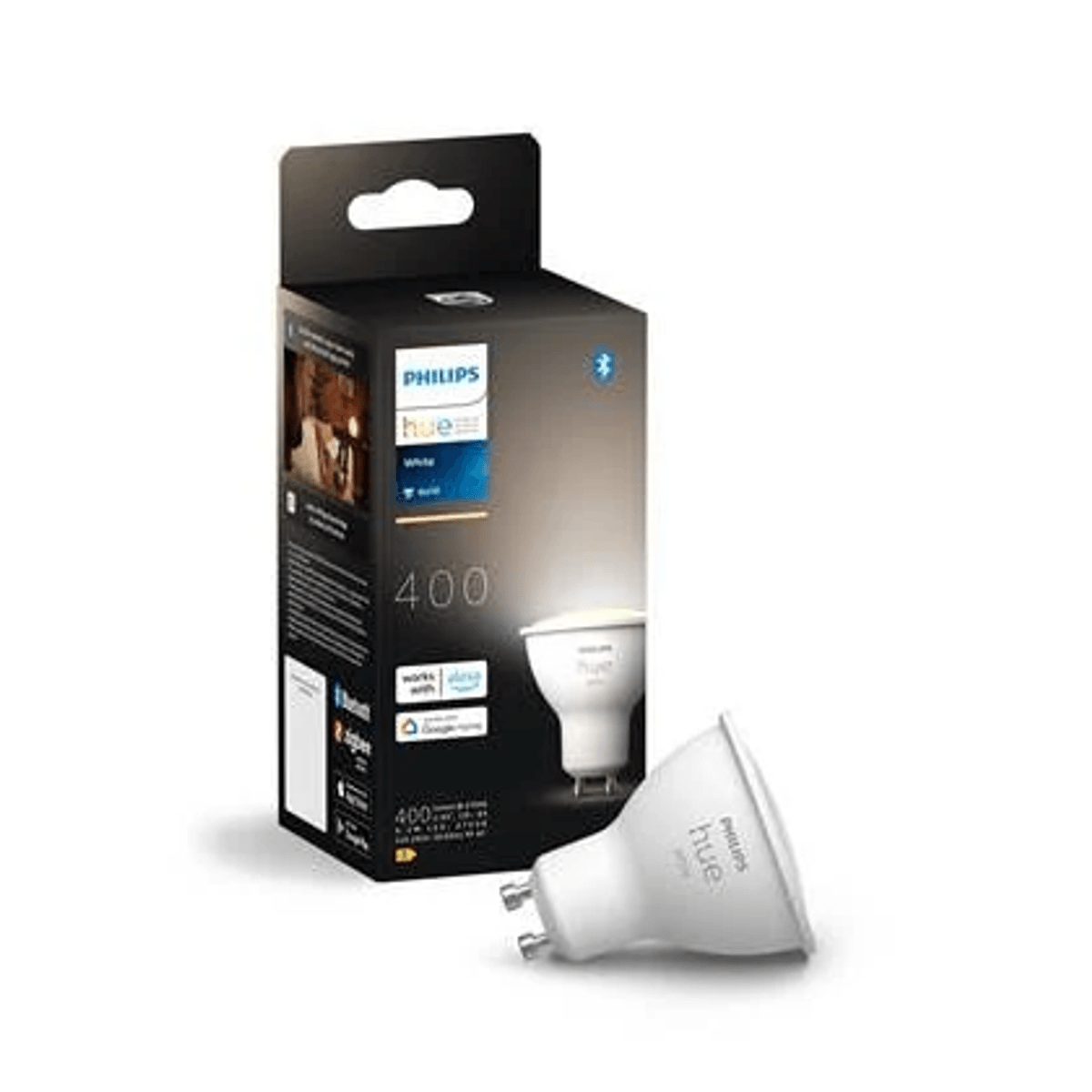 PHILIPS HUE Erweiterungspaket INTELLIGENTE GLÜHBIRNE Warmweißes Licht ...