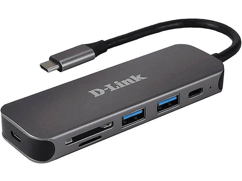 DOCKING STATION D-LINK DUB-2325 | USB-C 2x USB 3 Lettore SD/MicroSD ...