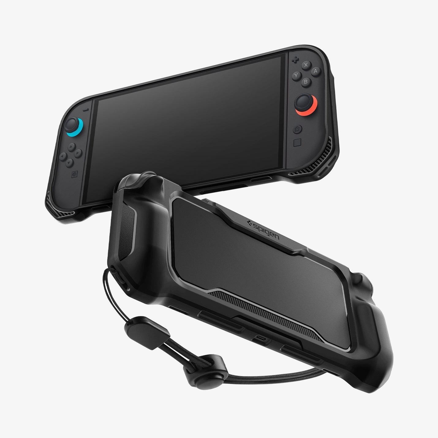 SPIGEN Rugged Armor, Cover, Schwarz | SATURN