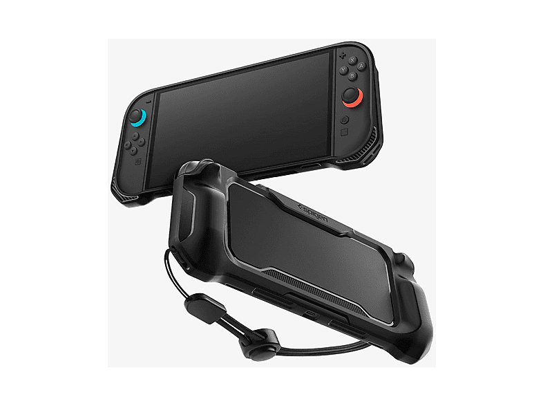 SPIGEN Rugged Armor, Cover, Schwarz | SATURN