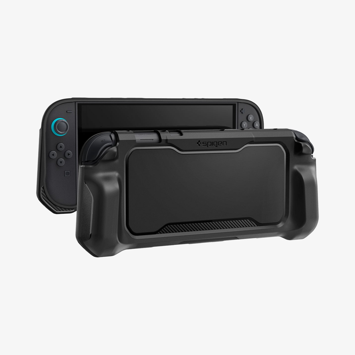SPIGEN Rugged Armor, Cover, Schwarz | SATURN