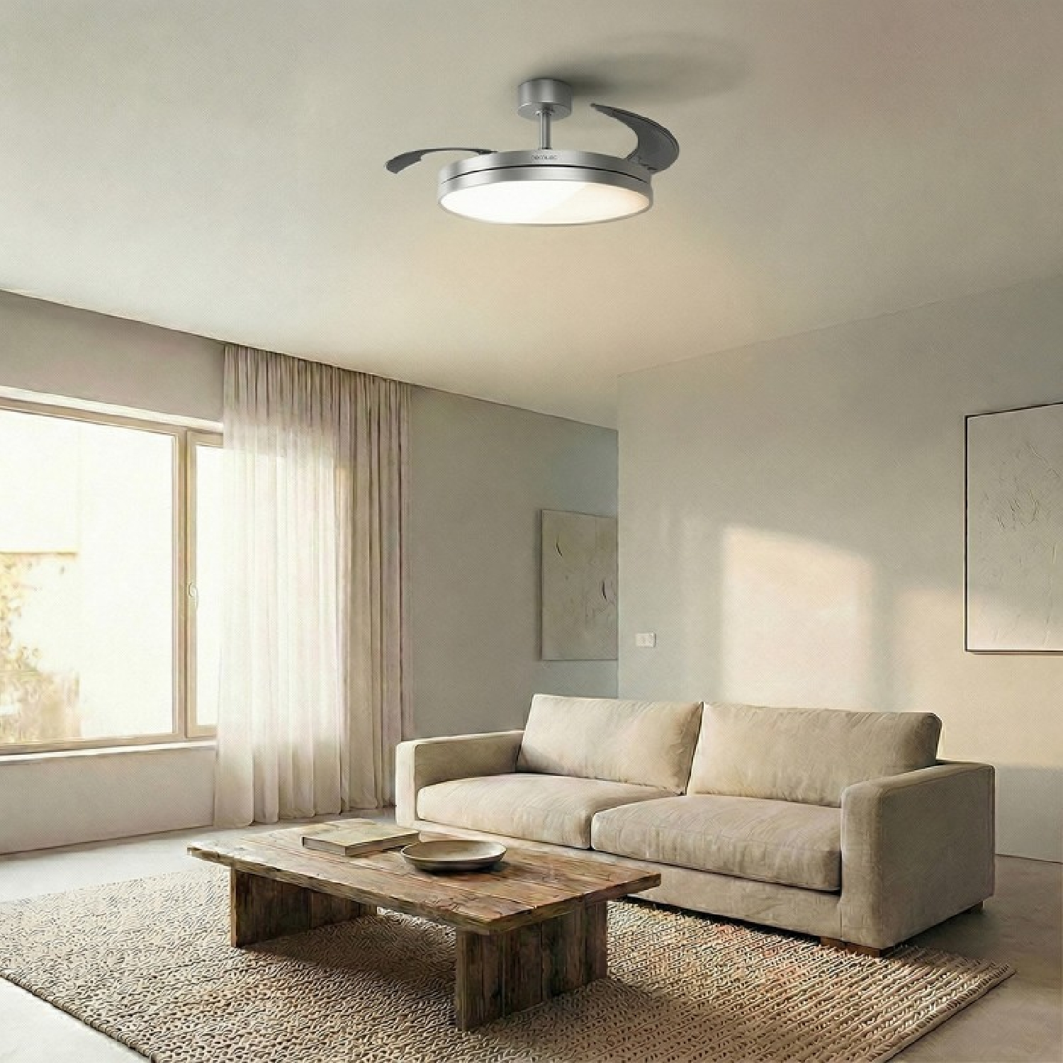 VENTILATORE A SOFFITTO CECOTEC EnergySilence Aero 2440 30 Watt, 6 ...