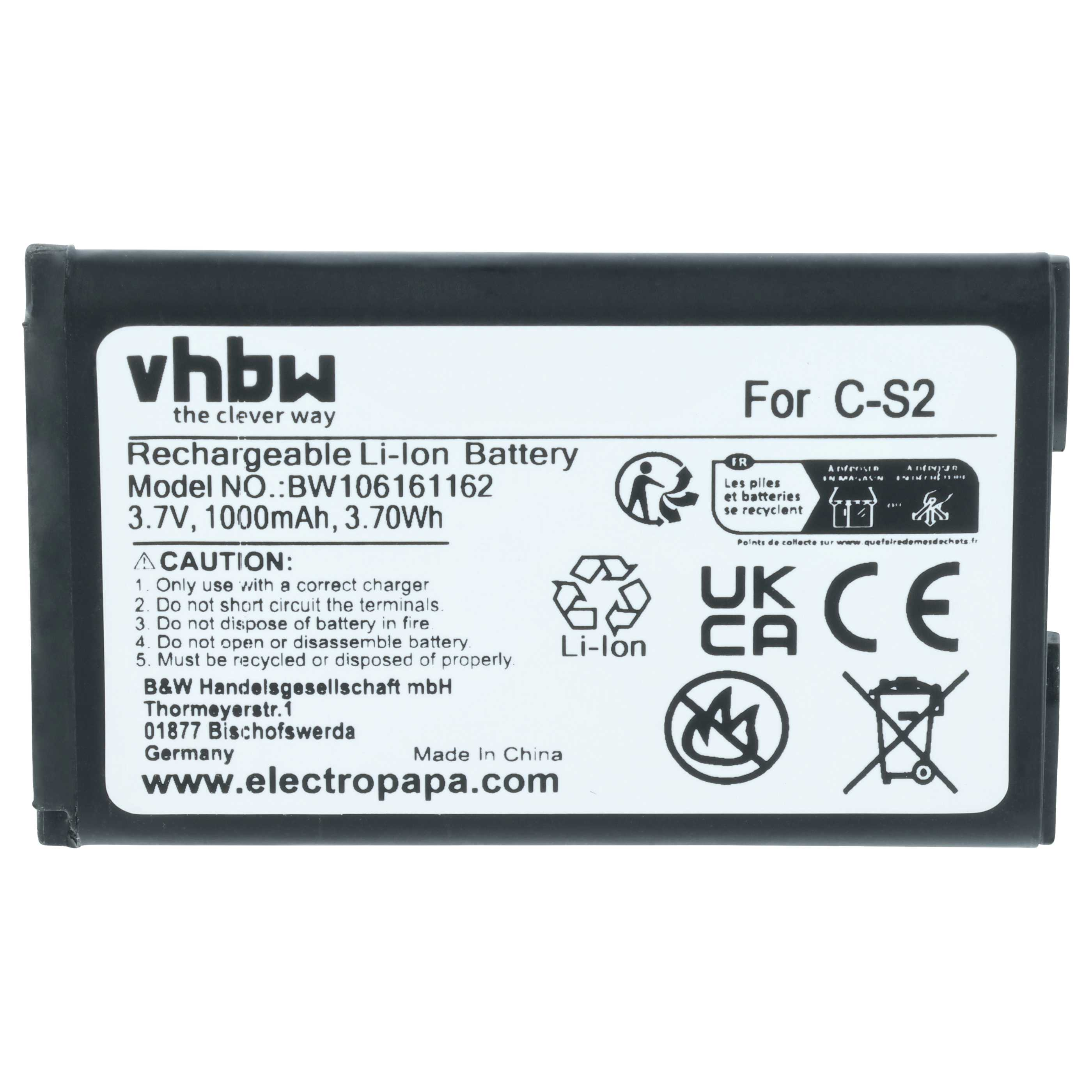VHBW 54419 Li-Ion Handy-Akku, Li-Ion, 1000 mAh | SATURN