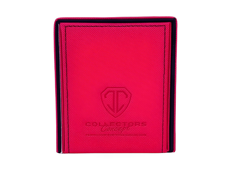 UNBEKANNT Collectors Concept Deck Box Side Window 100+ Red Sammelkarten ...