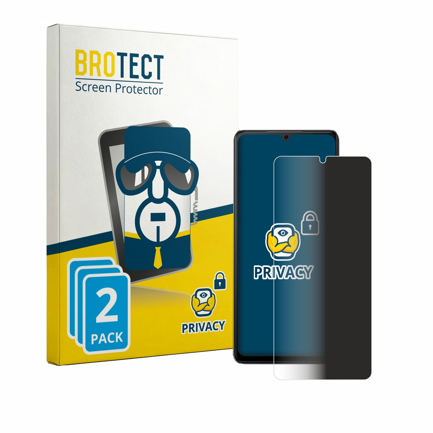 BROTECT 2x Anti-Spy Clear Schutzfolie (für Cubot P90) | SATURN
