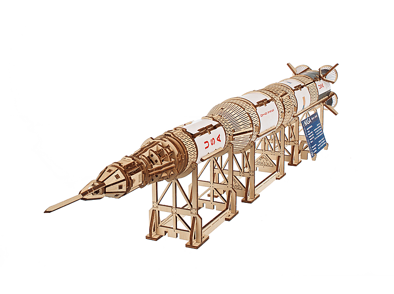 UGEARS NASA Saturn V Bausatz | MediaMarkt