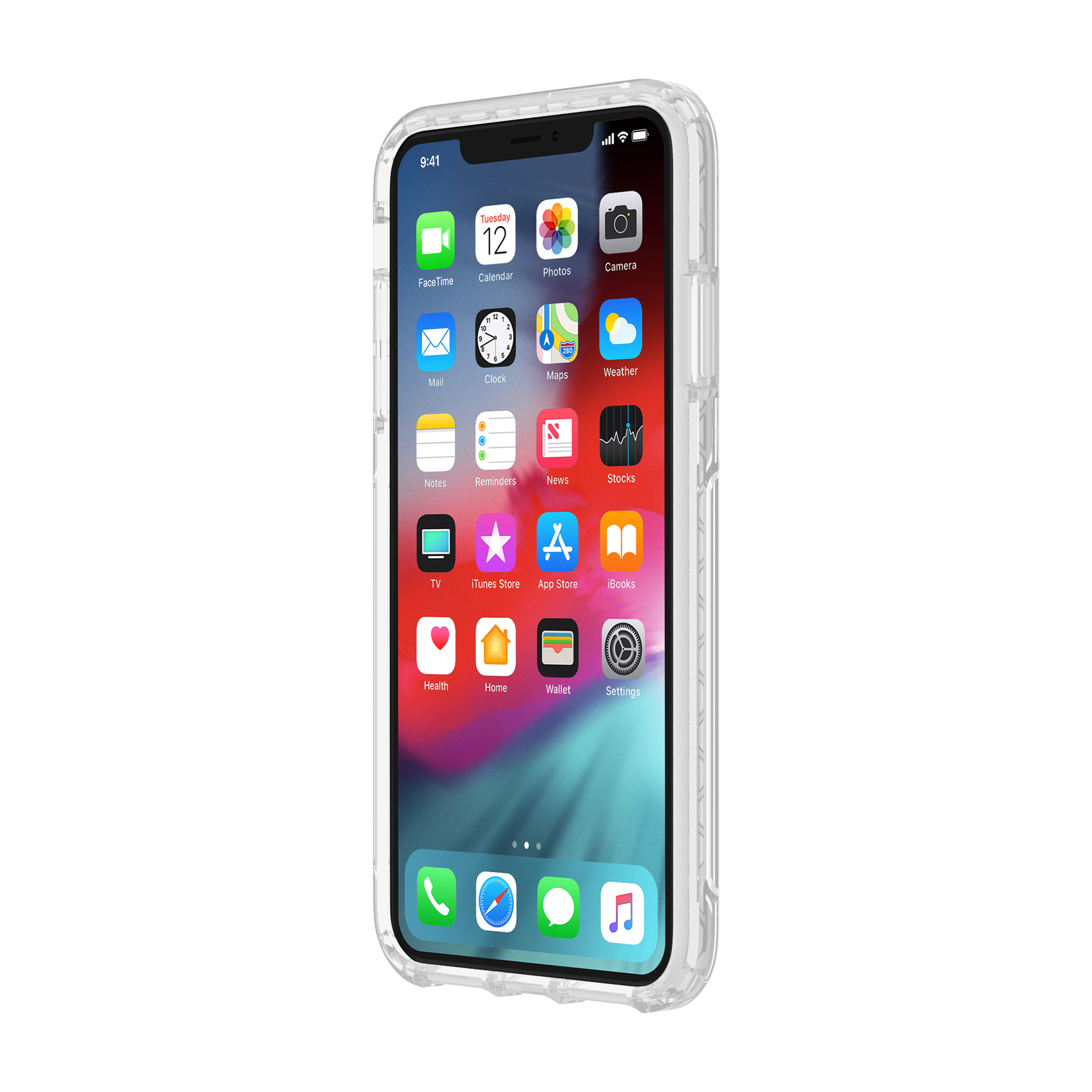 GRIFFIN Survivor Strong, Full Cover, Apple, iPhone Xs Max, Transparent ...
