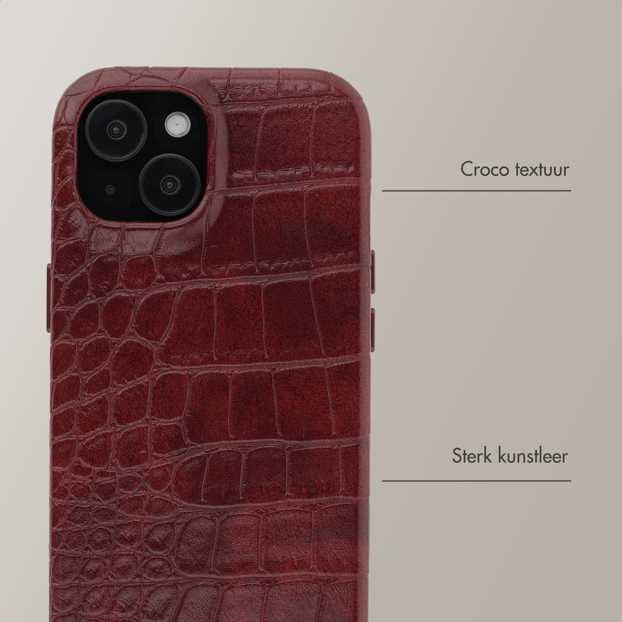 SELENCIA Coque arrière compatible avec iPhone 15 Étui de Téléphone voor ...