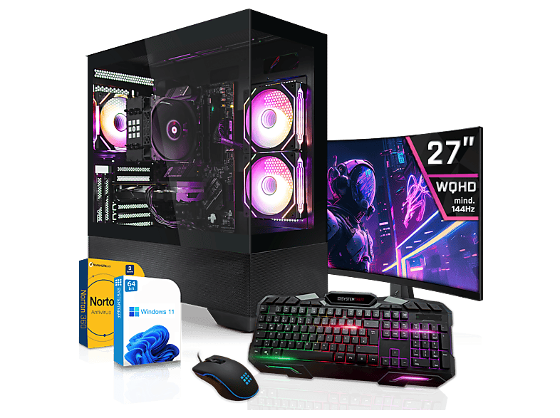 SYSTEMTREFF Gaming, Komplett PC Ryzen™ 9 5900XT Prozessor, 32 GB RAM ...