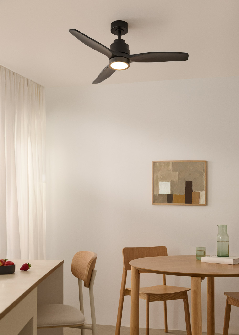 Ventilador de techo | CREATE WIND STYLANCE, 120 W, 6 velocidades, Negro ...
