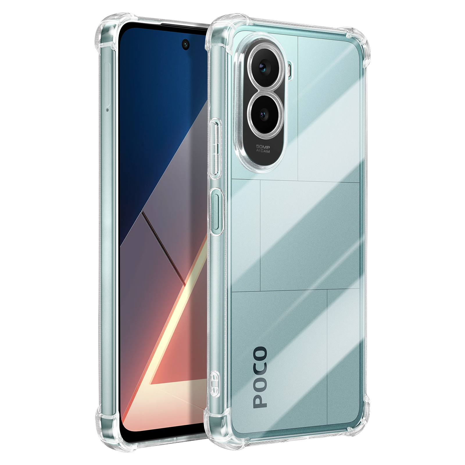 Carcasa para móvil | AVIZAR PureSilicone, Compatible con Xiaomi Poco M7 ...