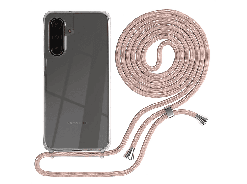EAZY CASE Chain normal, Umhängetasche, Samsung, Galaxy A17, Rosé ...