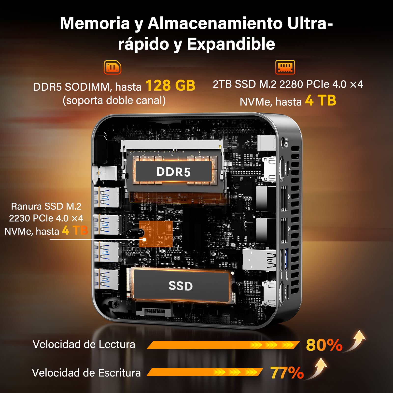 Mini PC | GEEKOM A9 Max, AMD Ryzen™ AI 9 HX 470, 32 GB RAM, 2 TB SSD ...