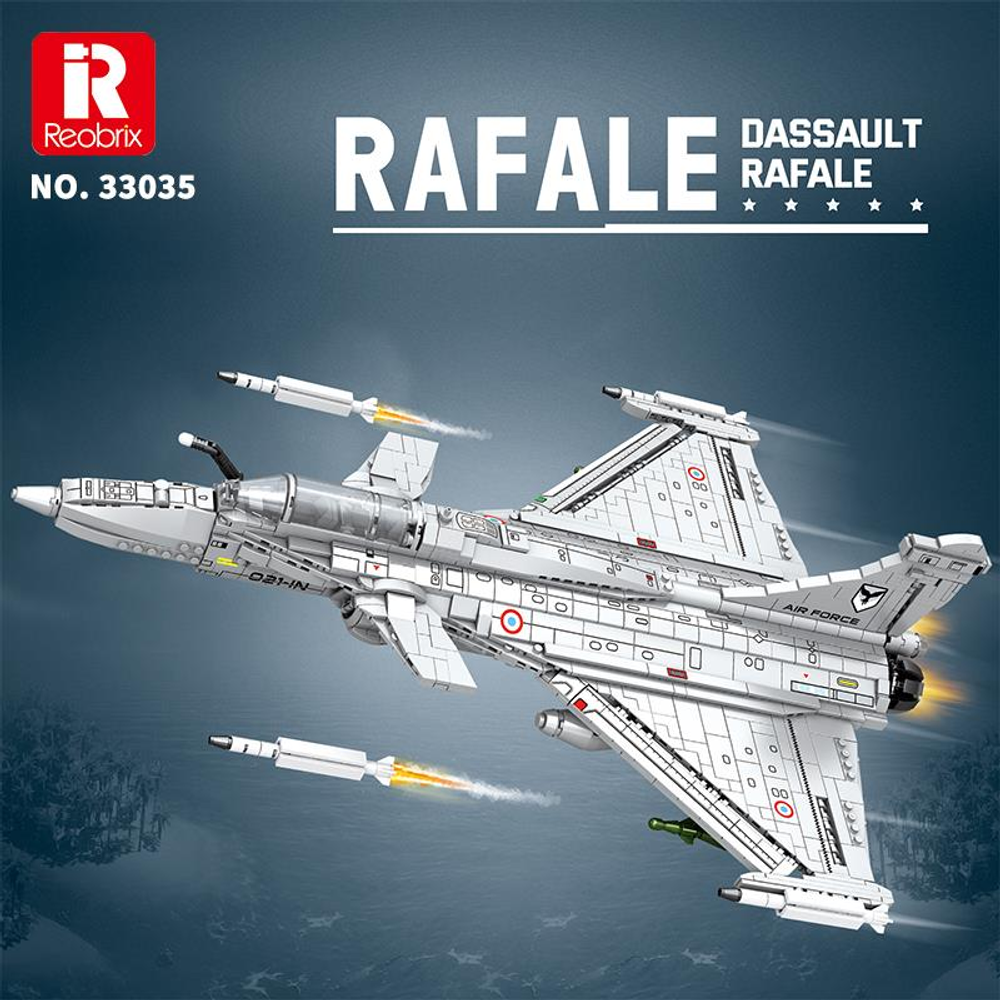 REOBRIX Dassault Rafale Jet Uçak Yapı Blok Seti 2099 Parça 33035 Fiyat ...