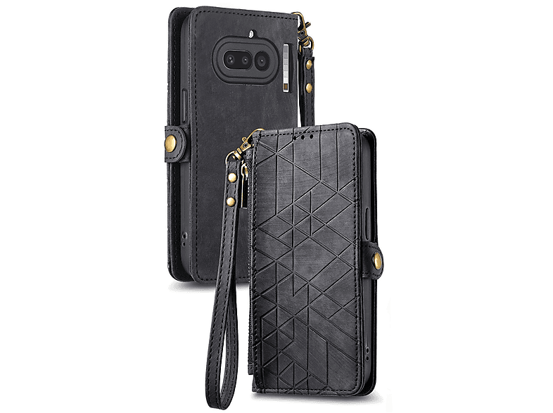 WIGENTO Wallet Zipper Tasche & Kreditkarten / Geld Fach, Bookcover ...