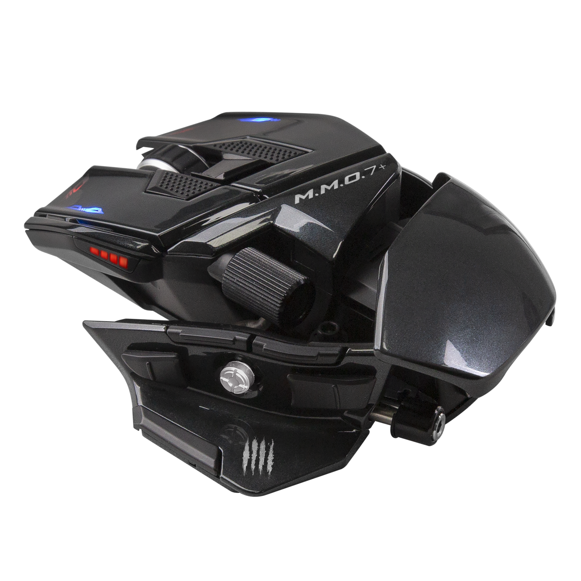 MADCATZ M.M.O. 7+ Maus, Schwarz | MediaMarkt