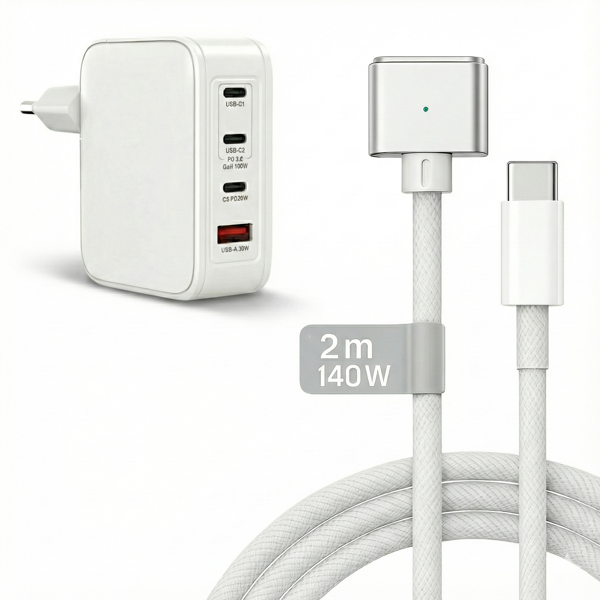TRMK 120W + Magsafe Schnellladegerät Apple, Samsung, Huawei, Xiaomi ...