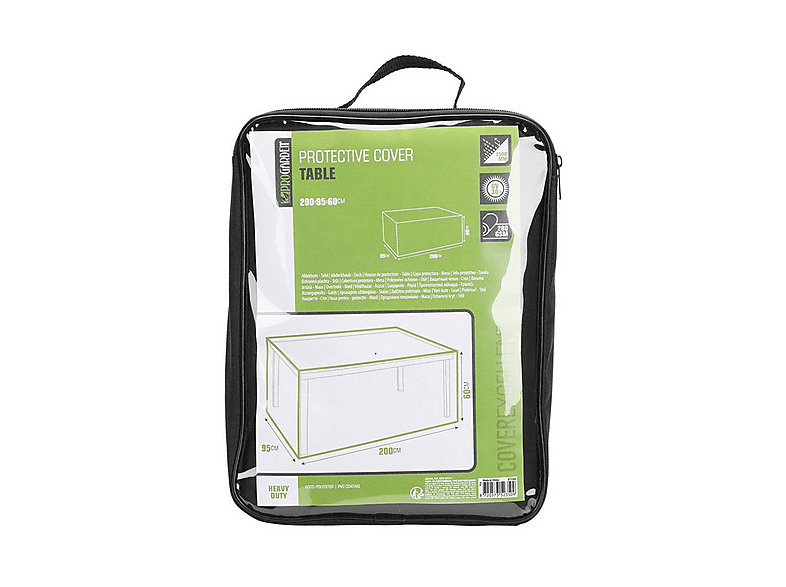 FS-STAR Housse de table Housse de protection pour table rectangulaire ...