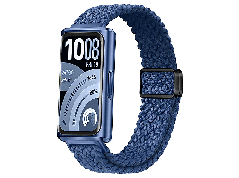 WIGENTO Nylon Band mit Magnetverschluss, Ersatzarmband, Huawei, Band 11 ...