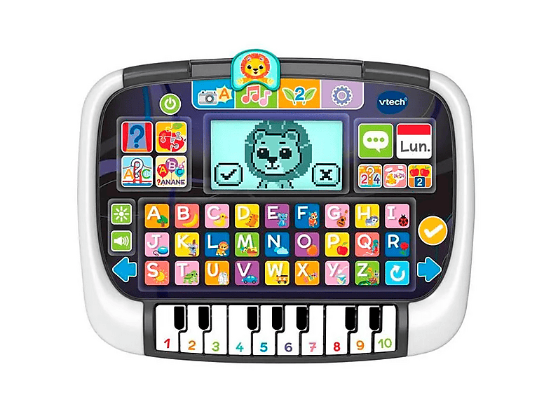 Juguetes electrónicos | VTECH Panel Educativo con Piano, Vtech, 24 cm ...