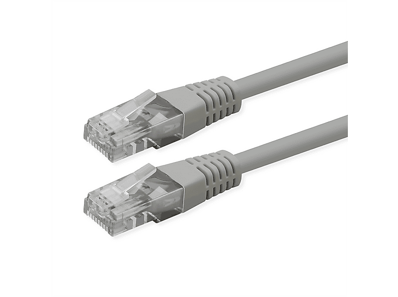 ROLINE Patchkabel Cat.6 (Class E), U/UTP Patchkabel, 1 Meter | MediaMarkt