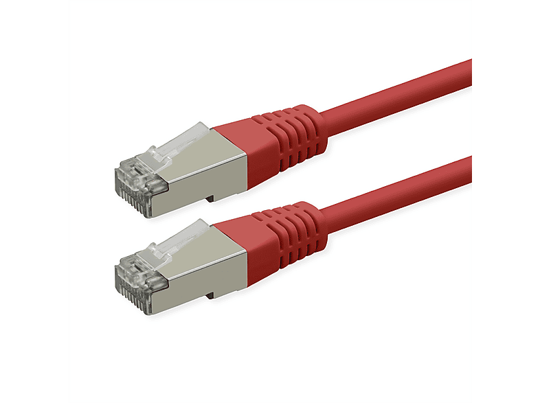 ROLINE Patchkabel Cat.6 (Class E), S/FTP Patchkabel (PiMF), 0,3 m ...