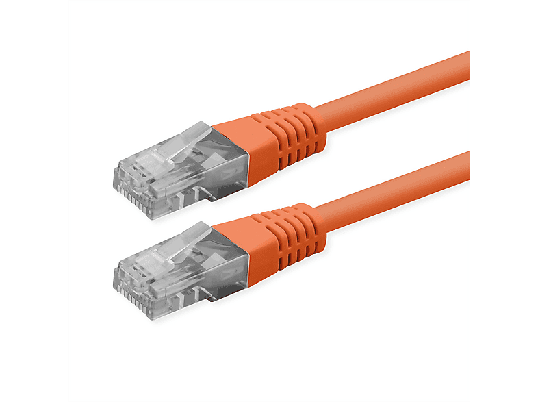 ROLINE Patchkabel Cat.6 (Class E), U/UTP Patchkabel, 0,5 Meter | MediaMarkt