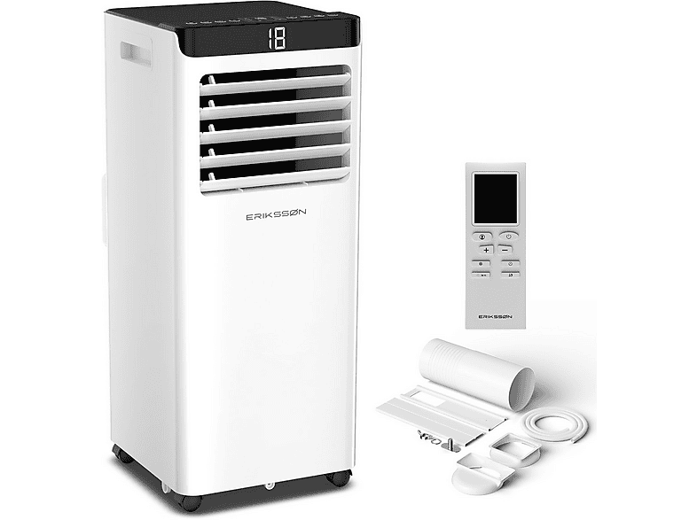 Aire acondicionado portátil | ERIKSSØN Silent Comfort Series Mobile Air ...