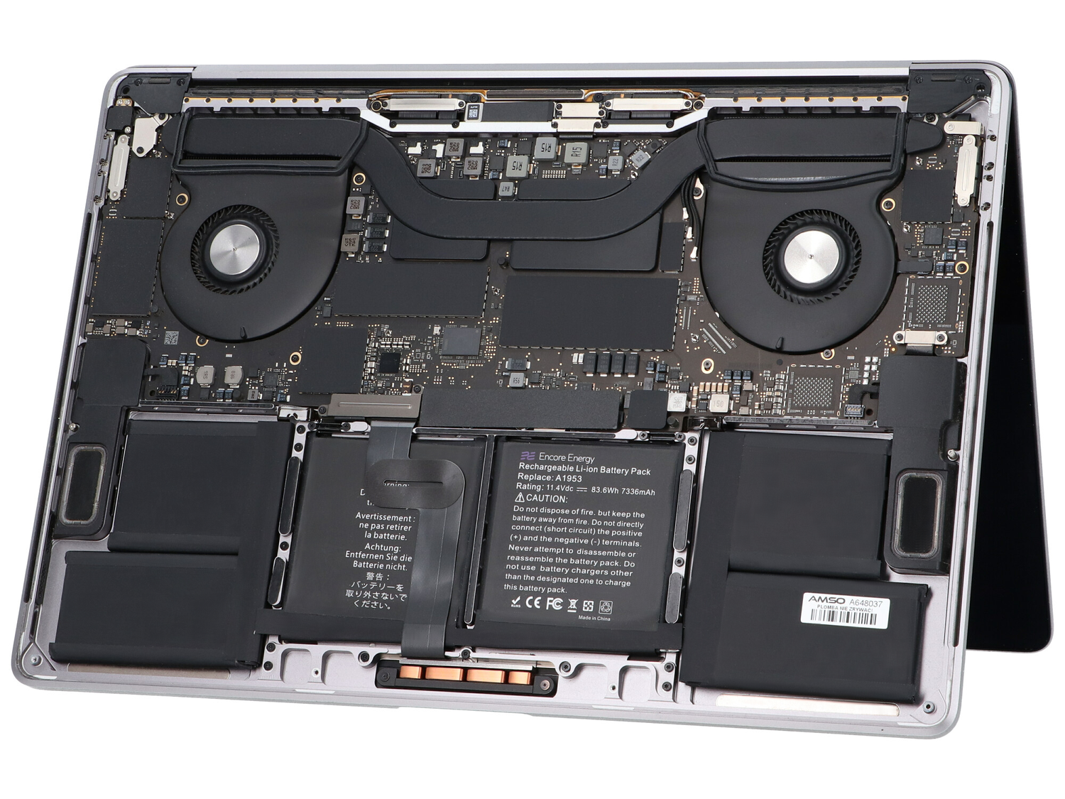 Bateria do laptopa EEESE do Apple MacBook Pro Retina 15 A1990 83.6Wh 11 ...