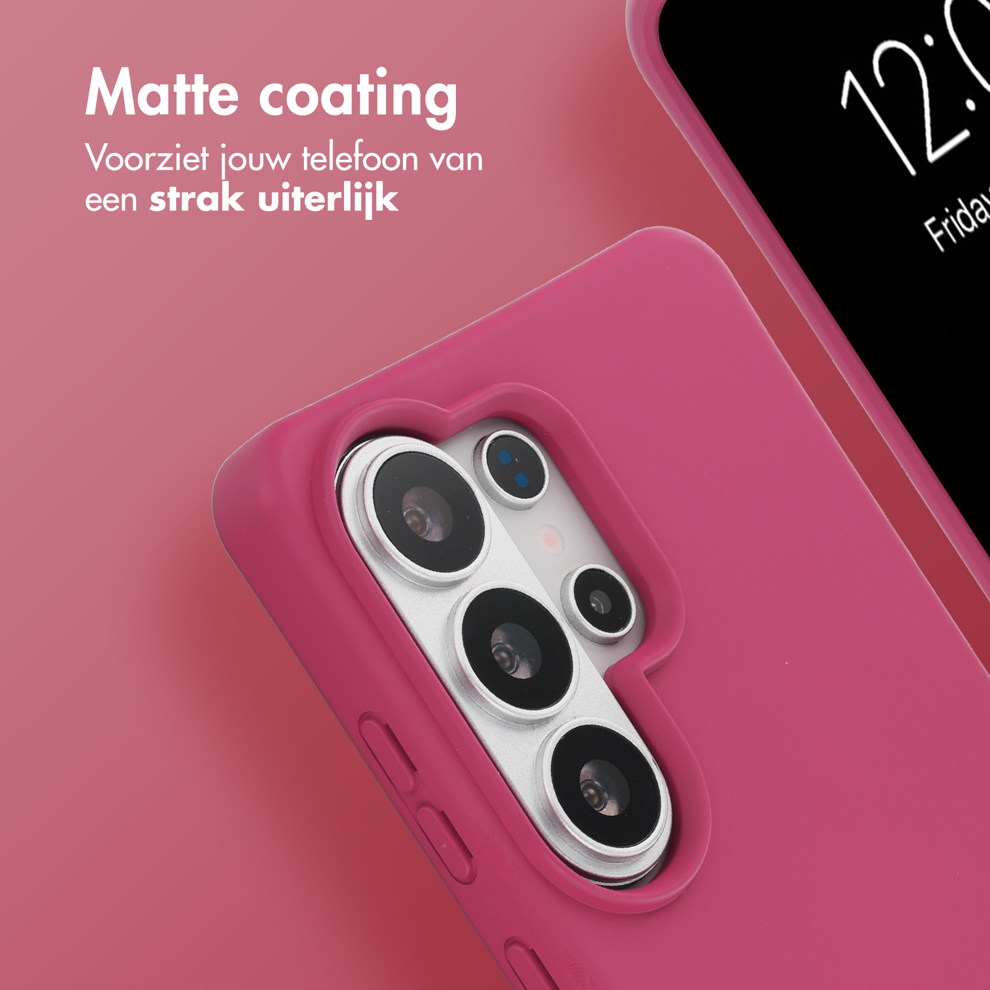 IMOSHION Color Backcover met afneembaar koord MagSafe, Backcover ...