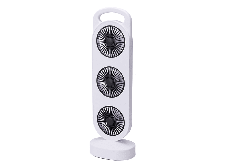Ventilador portátil | WELLHOME WH17406, 3 velocidades, Blanco | MediaMarkt