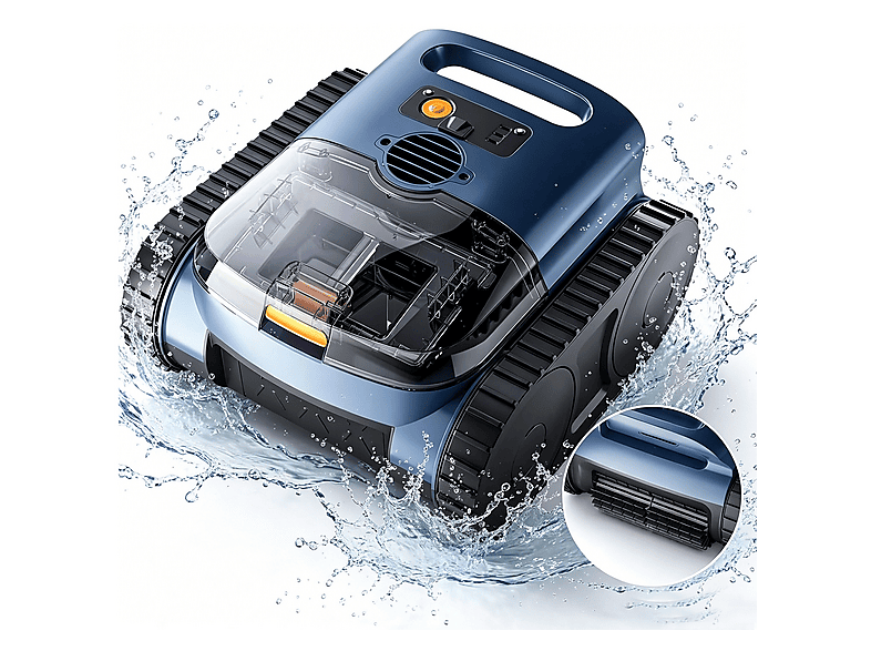 Robot limpia piscina | SAT25 GENERIC, Azul | MediaMarkt