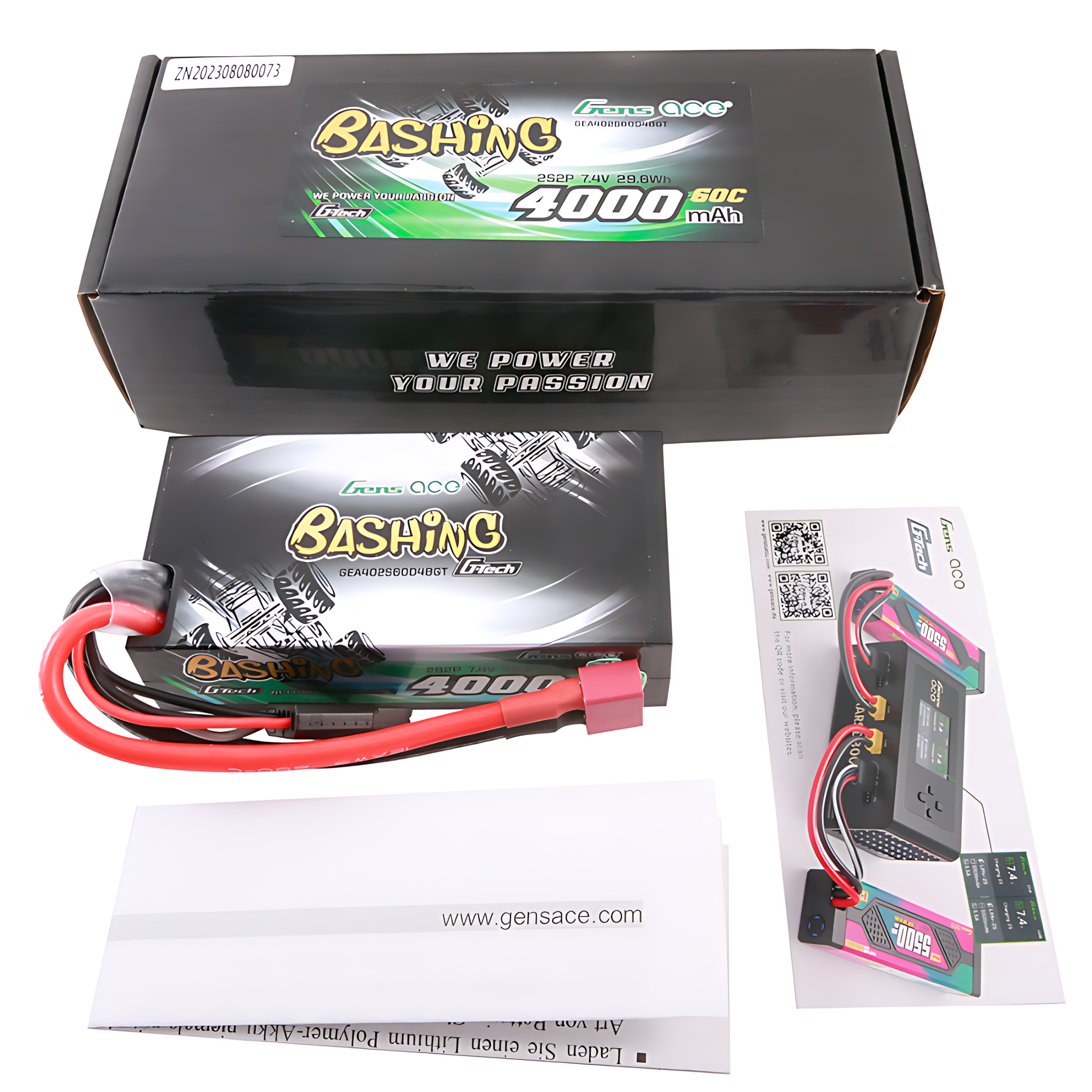 Akumulator GENS ACE TATTU G-Tech 4000mAh 7,4V 2S2P LiPo | sprawdź cenę ...