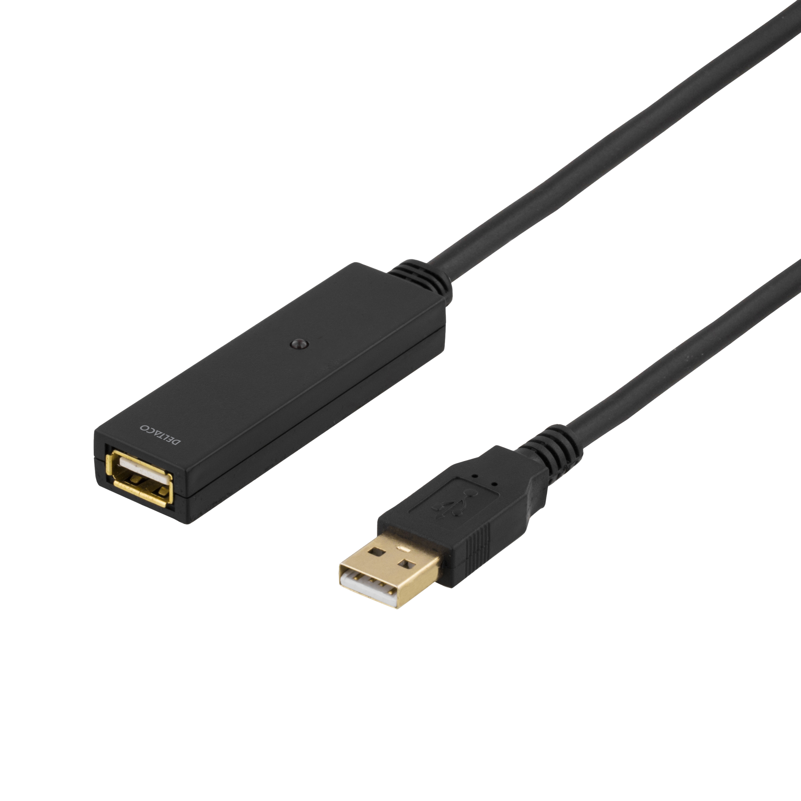 CAVO DI ESTENSIONE USB DELTACO USB2-EX20M, 5 V, Porte USB Numero di ...