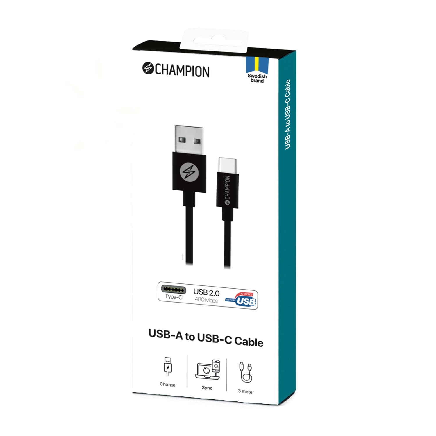 CHAMPION 54218 USB-Kabel mit USB-C | MediaMarkt