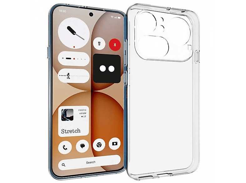 CASEONLINE PCH, Backcover, Nothing, Phone 4a Pro, Transparent | MediaMarkt