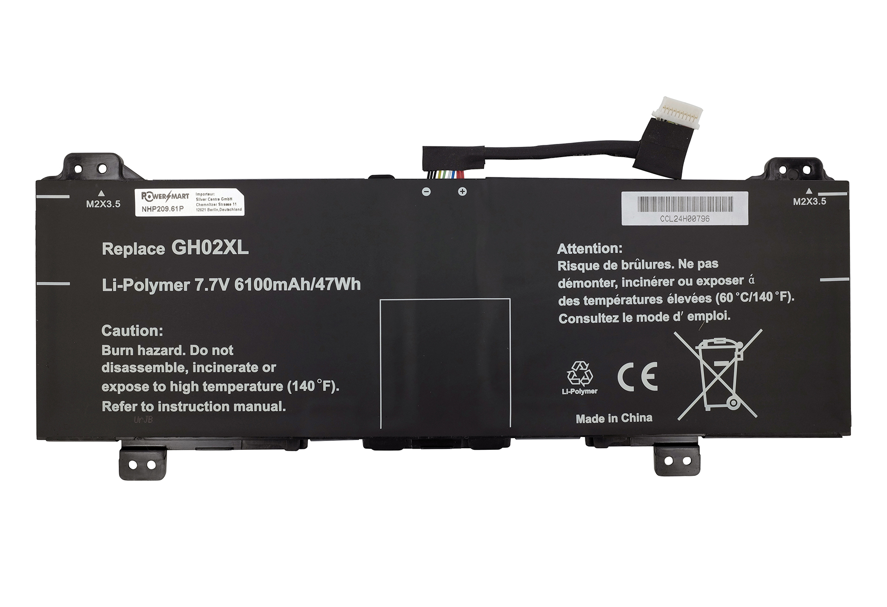 POWERSMART NHP20976 Li-Polymer Akku, 7.7 Volt, 6100 mAh | SATURN