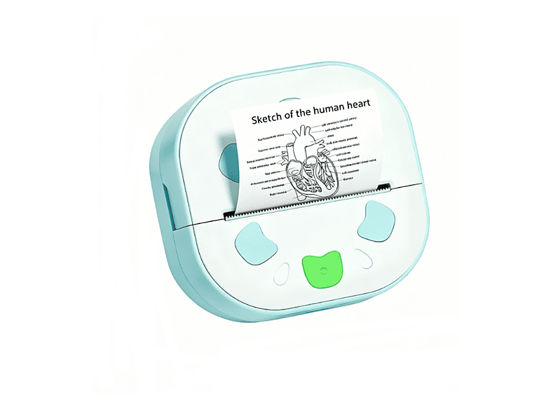 CRRYNUO Aufkleber Bluetooth Mini- Thermodrucker | SATURN