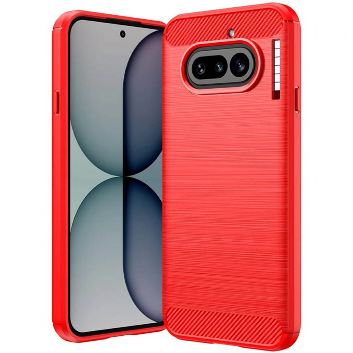 CASEONLINE Gebürstet, Backcover, Nothing, Phone 4a, Corall | SATURN