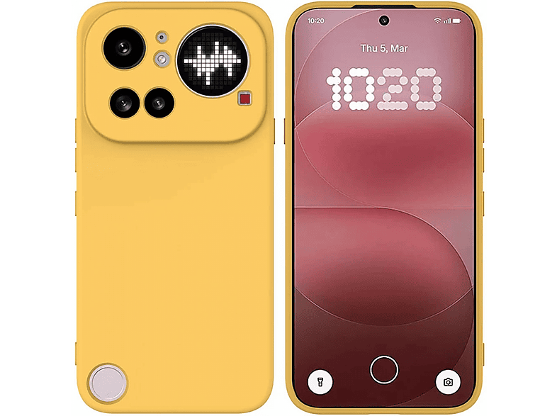 CASEONLINE Liquid, Backcover, Nothing, Phone 4a Pro, Gelb | MediaMarkt