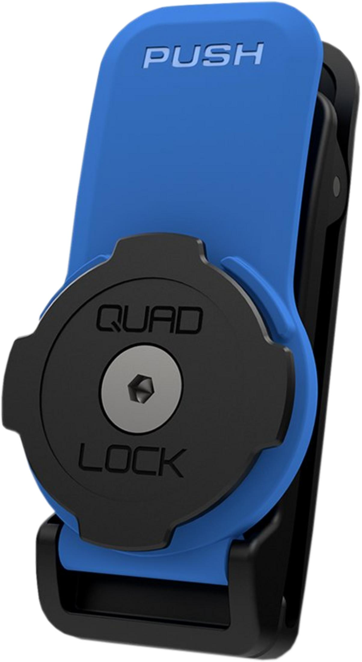 QUAD LOCK QLM-BLT-3 BELT CLIP Gürtelclip, Schwarz/Blau | MediaMarkt