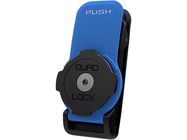 QUAD LOCK QLM-BLT-3 BELT CLIP Gürtelclip, Schwarz/Blau | MediaMarkt