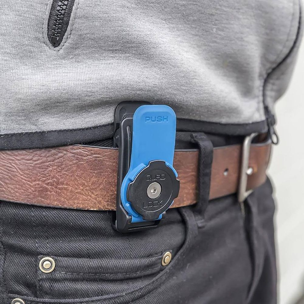 QUAD LOCK QLM-BLT-3 BELT CLIP Gürtelclip, Schwarz/Blau | MediaMarkt