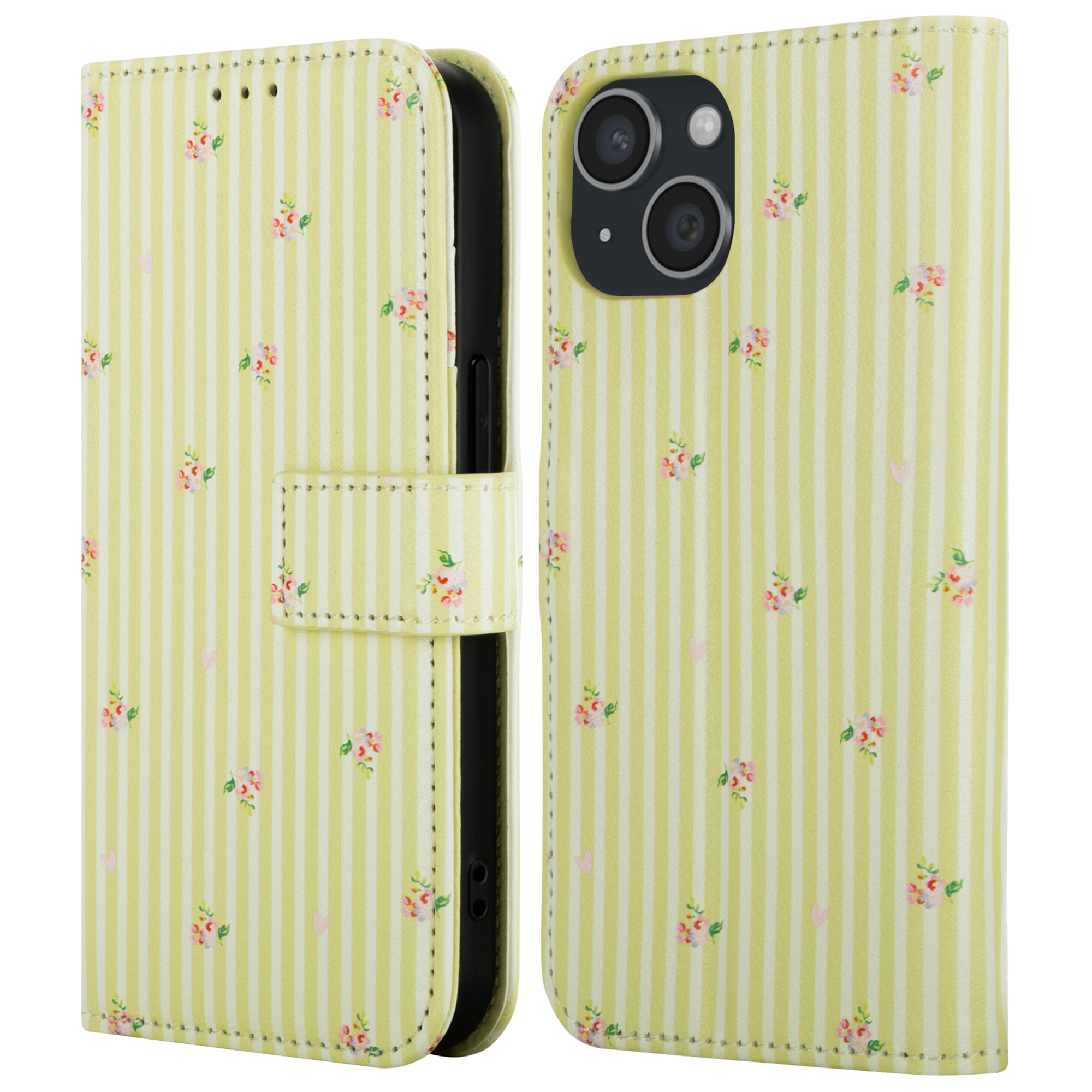 IMOSHION Design Bookcase smartphone, Bookcover, Apple, iPhone 15, Bunt ...